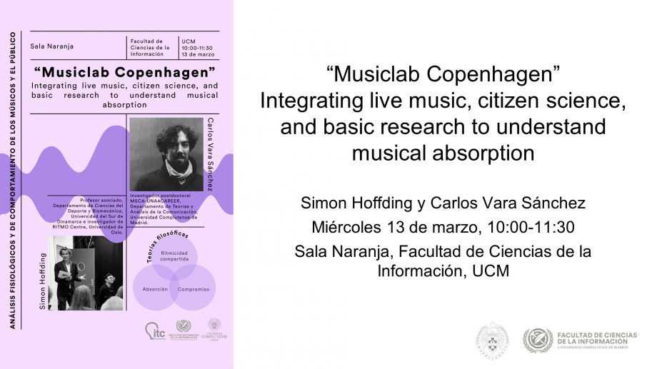 "MUSICLAB COPENHAGEN" Integrating live music, citizen science and basic ...