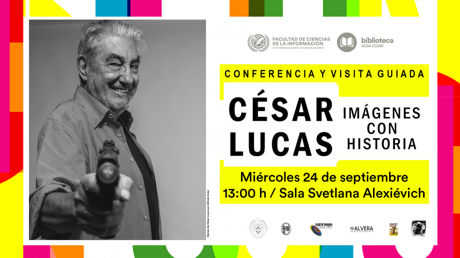 Conferencia del fotógrafo César Lucas y visita guiada a su exposición ...