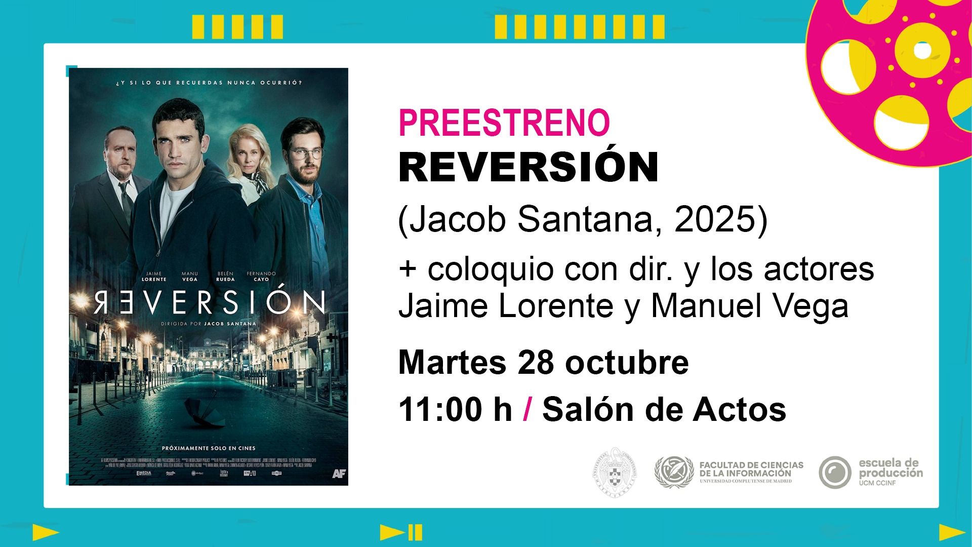 Preestreno: "Reversión" (Jacob Santana, 2025) - Inicio