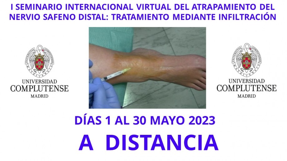 I Seminario Internacional Virtual del Atrapamiento del Nervio Safeno ...